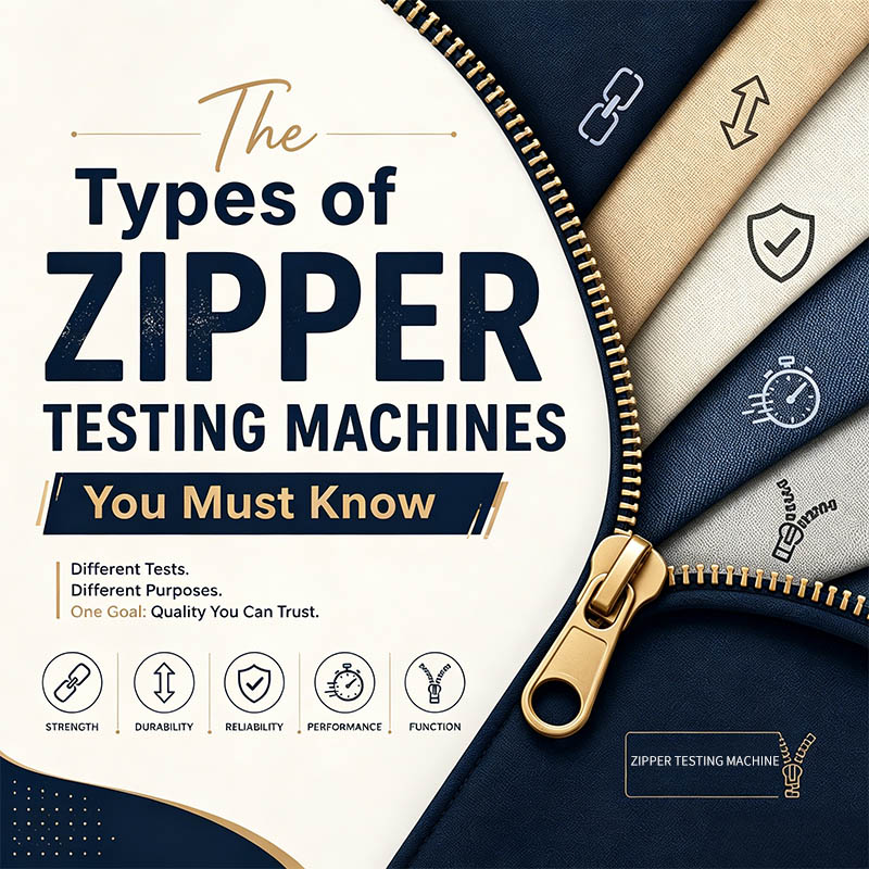 The Types of Zipper Testing Machines You Must Know